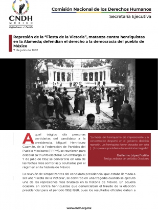 Represión De La Fiesta De La Victoria Matanza Contra Henriquistas En
